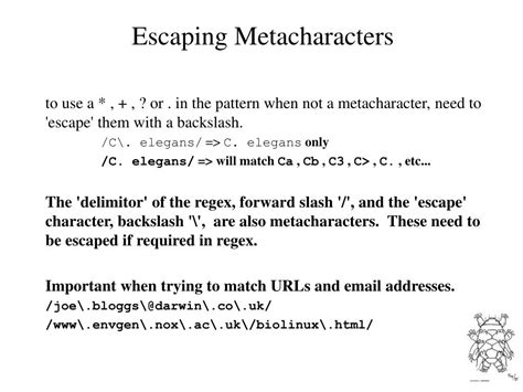 Ppt Regular Expressions And Pattern Matching Powerpoint Presentation Id5136336