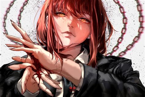 makima (chainsaw man) drawn by esmile | Danbooru