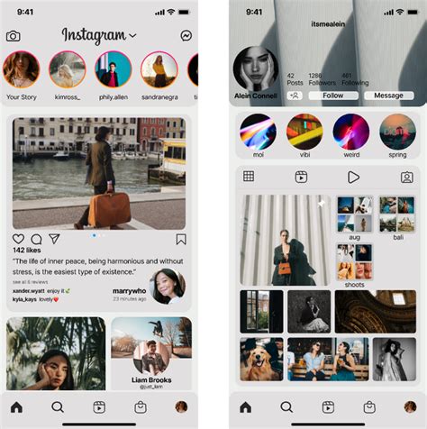 Instagram Ui Ux Figma