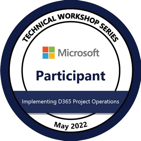 Implementing Microsoft Dynamics Project OperationsParticipant Credly