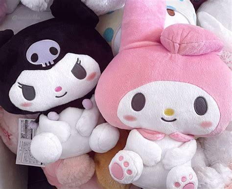 Cute My Melody And Kuromi Plushies 💗☁️ Hello Kitty Hello Kitty My
