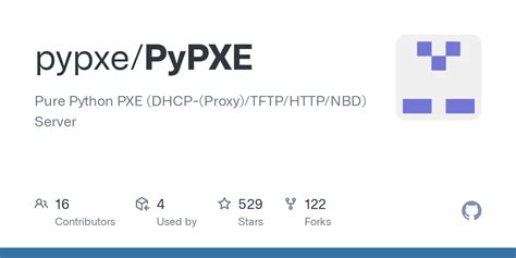 github pypxe pypxe pure python pxe dhcp proxy tftp nbd server