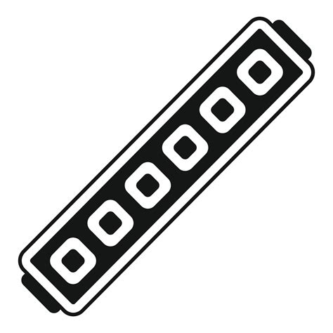 Eco Led Strip Icon Simple Vector Diode Light 15108208 Vector Art At