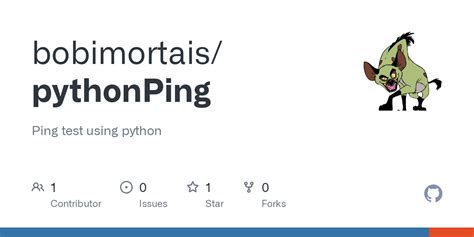 GitHub Bobimortais PythonPing Ping Test Using Python