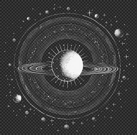 Png Cosmic Planetary Rings Illustration Free Png Rawpixel