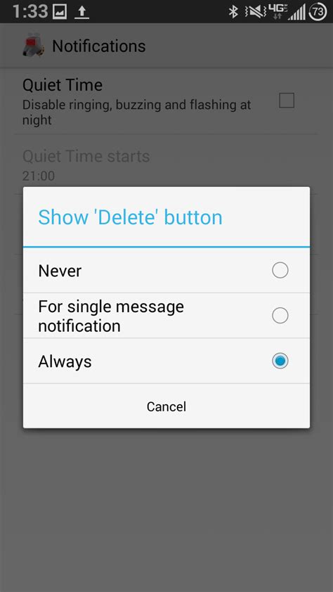 Settings Decrease The Text Size Or Button Size In Notifications Area Android Enthusiasts