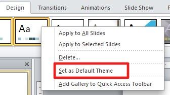 The Logical Blog By IconLogic PowerPoint 2010 Changing The Default Theme