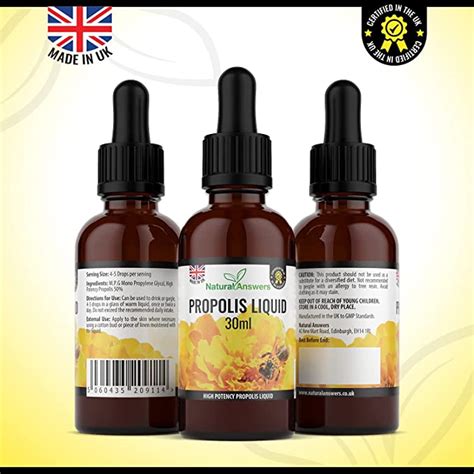 Propolis Liquid 30ml 3 Pack Natural Answers
