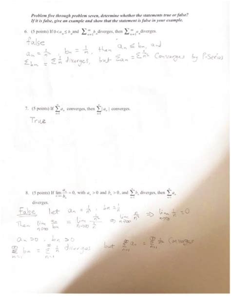 Solved Problem Five Through Problem Seven Determine Whether