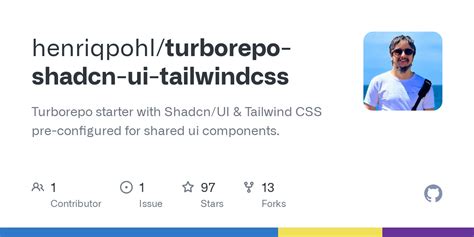 Github Henriqpohl Turborepo Shadcn Ui Tailwindcss Turborepo Starter With Shadcn Ui Tailwind