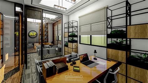 تصميم داخلي لمكتب هندسي مستقل
