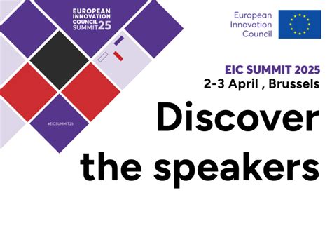 Eic Summit 2025 Speaker Highlights Meet Some Of The Announced Guests Eic Community