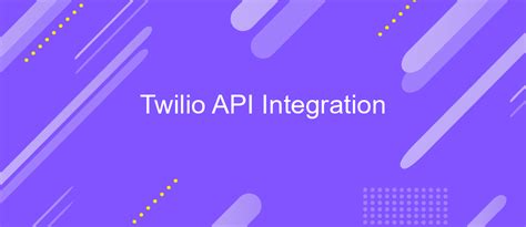 Twilio Api Integration Apix Drive