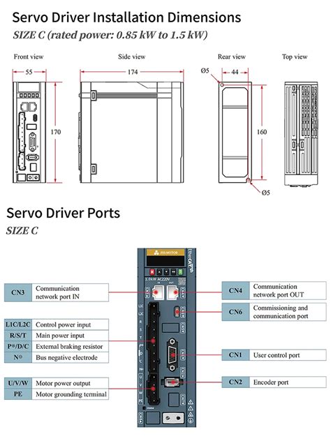80mm flange 50 60hz ethercat 220vac 750w 1kw 3000rpm ac servo drive