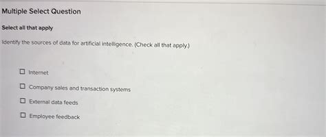solved multiple select questionselect all that applyidentify