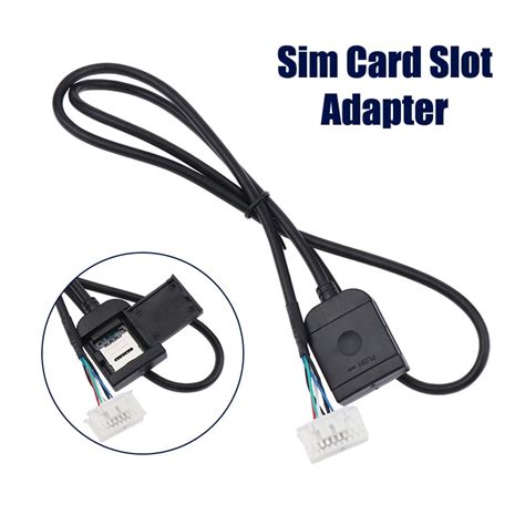 Sim Card Slot Adapter For Android Radio Multimedia Gps G Pin Cable Connector Car Accsesories