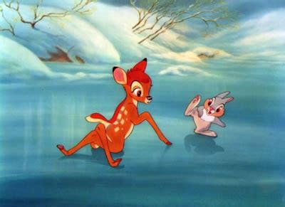 Bambi And Thumper On Ice Disney Photo Fanpop