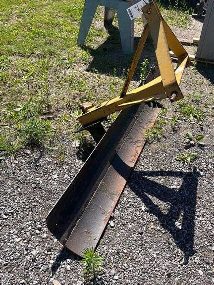 6 Tractor Grader Blade Used Albrecht Auction Service