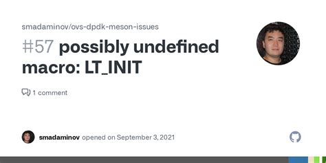 Possibly Undefined Macro Ltinit · Issue 57 · Smadaminovovs Dpdk