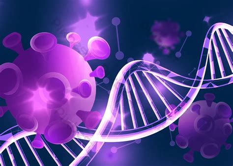Dna Gene Light Effect Medical Background Purple Gradient Psd Free Download Pikbest