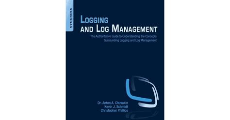 Logging And Log Management Book