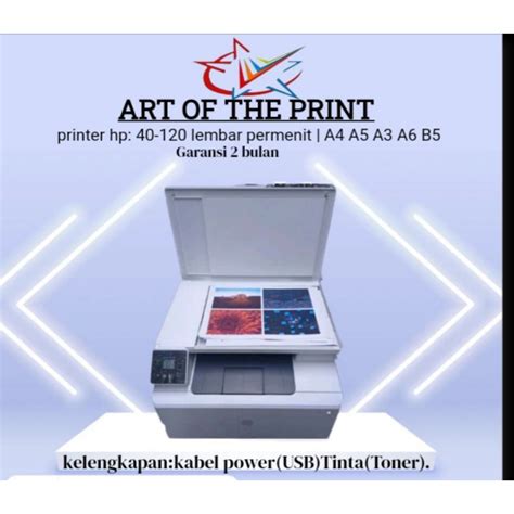 Jual Hp Color Laserjet Pro Mfp M N Catridge Cf A Shopee Indonesia