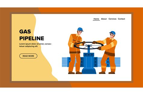 Gas Pipeline Vector Graphic By Sevvectors · Creative Fabrica