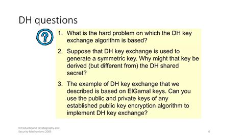Diffie Hellman Ppt