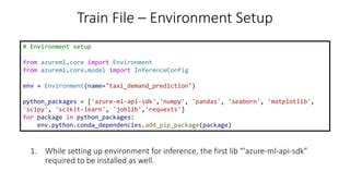 AzureMLDeployment Ppt