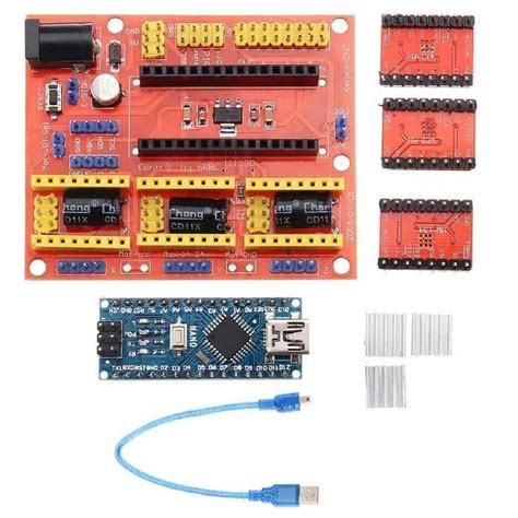 Lengkapedia Jual Paket 3d Printer Arduino Cnc Shield V4 Nano 3 0