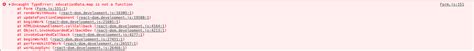 Educationdatamap Is Not A Function Error React Javascript The