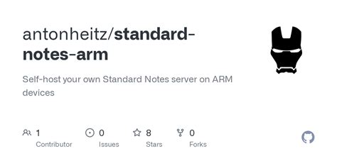 Github Antonheitzstandard Notes Arm Self Host Your Own Standard Notes Server On Arm Devices