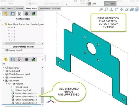 Solidworks Bending Sheet Metal Tutorial Pdf At Ryan Cushman Blog