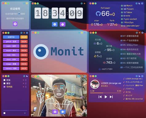 桌面小组件 monit v0 8 1 官方绿色版
