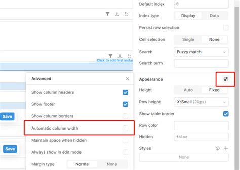 Automatic Column Widths For The New Table Component Page Feature Requests Retool Forum
