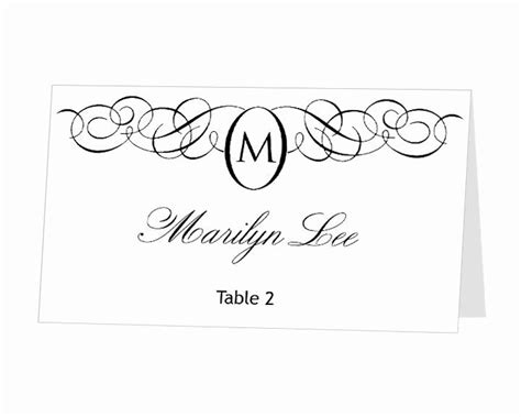 Avery Place Card Template