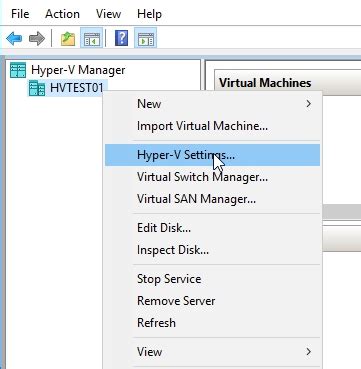 A Closer Look At Hyper V Settings Nedim S IT CORNER