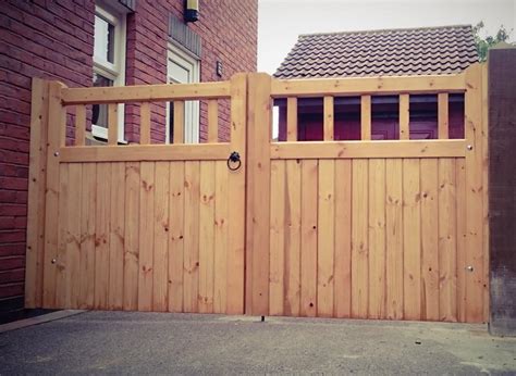Small Wooden Driveway Gates