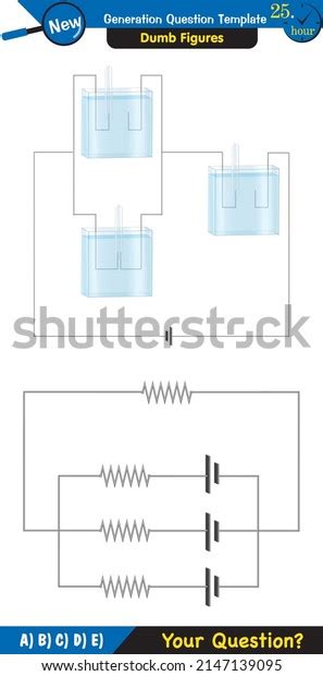 Physics Basic Electric Circuits Next Generation Stock Vector Royalty Free 2147139095