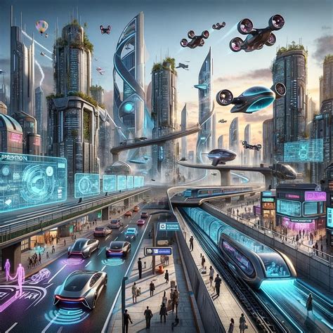 未来智能生活 城市幻想 Cecelia Lin 站酷zcool