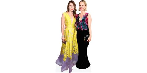 Lily Rabe And Sarah Paulson Duo Mini Celebrity Cutout Celebrity Cutouts