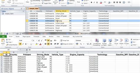 Как импортировать данные из Excel в Access Импорт из Excel в Access