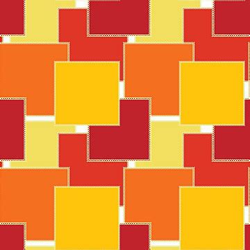 Patchwork Quilt Design Element A Seamless Pattern On A Square Background Vector Mobile