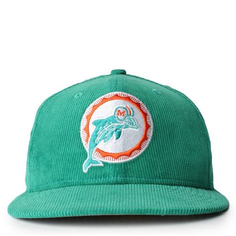New Era Caps Miami Dolphins Throwback 59fifty Fitted Hat 60426671