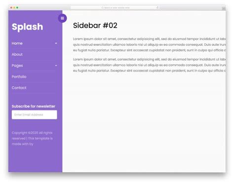 Best Free Bootstrap Sidebar Examples UiCookies