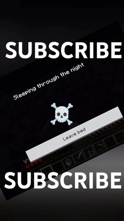 Minecraft Nether Bed Sleeping 😴 Minecraft Sleep Feedshorts Meme