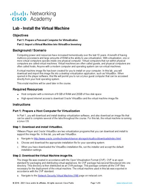 7 4 7 lab install the virtual machine logra pdf virtual machine