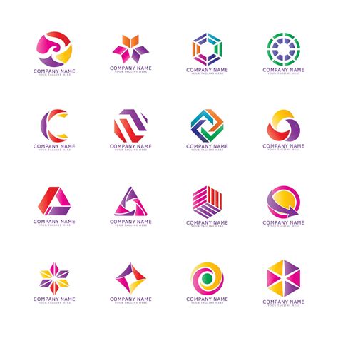 Colorful Vector Logo Design Premium Vector