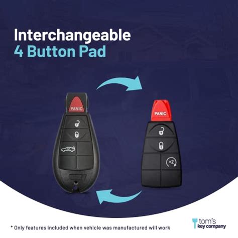 Simple Key Key Fob And Key Programmer With Interchangeable Button Keypads Key Replacement