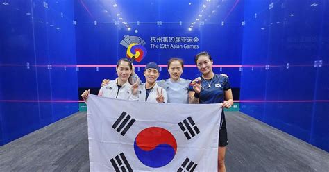 한국 여자 스쿼시 단체전서 9년 만에 동메달